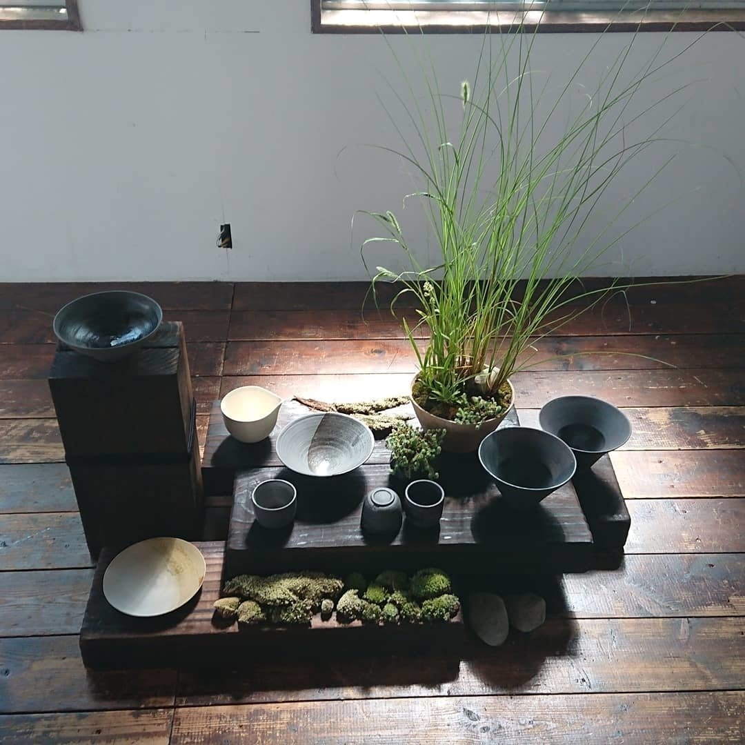 展示風景 ： "poems&pottery" 展示日誌_7｜moni/aoi｜note