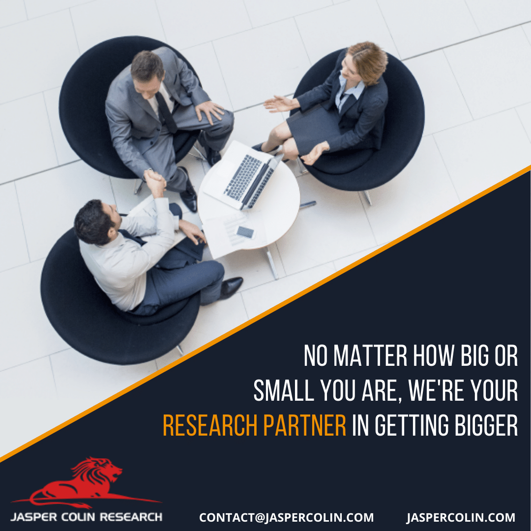 Jasper Colin Research will be your ultimate partner of growth in the ...
