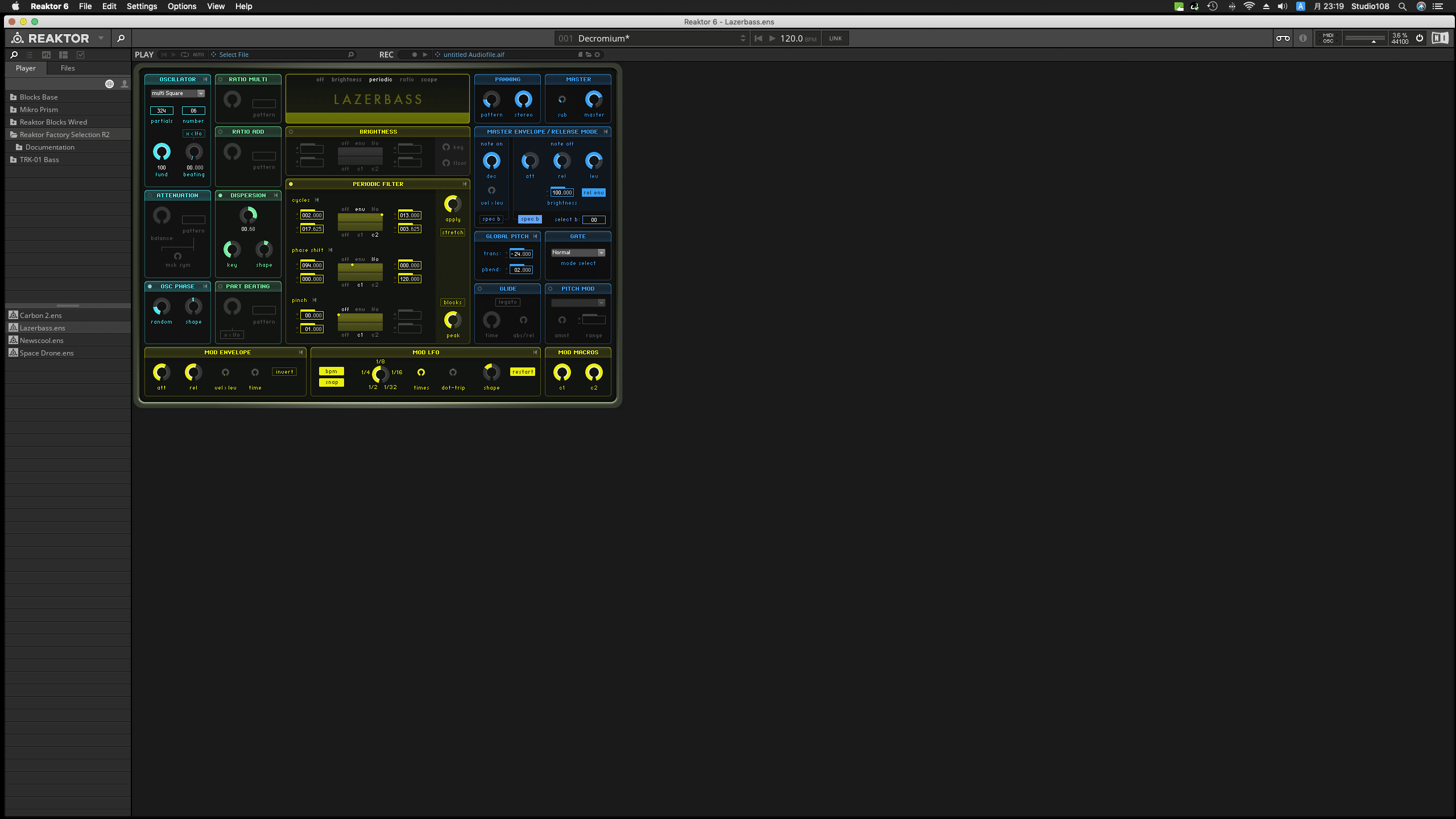 Native Instruments Reaktor Factory Selection R2 - Lazerbass｜J．@Studio108