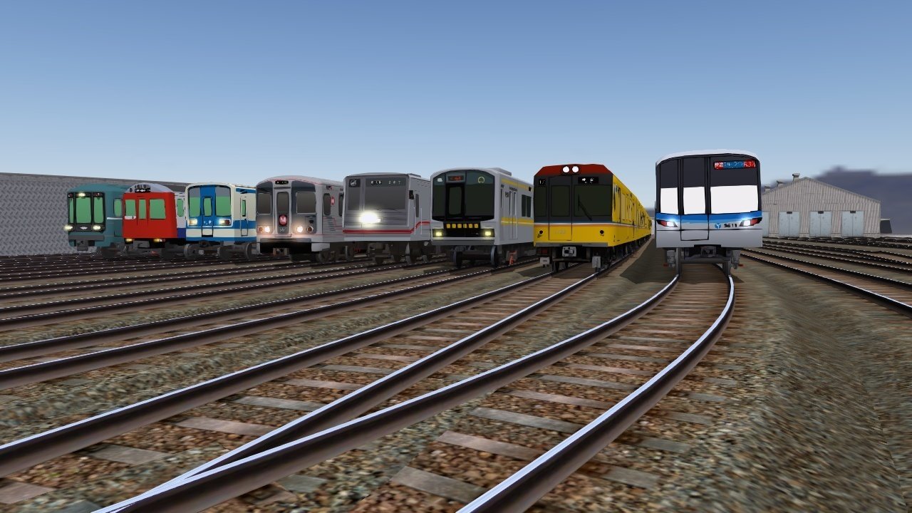 RailSimの地下鉄PI｜舞藻(舞藻重工)