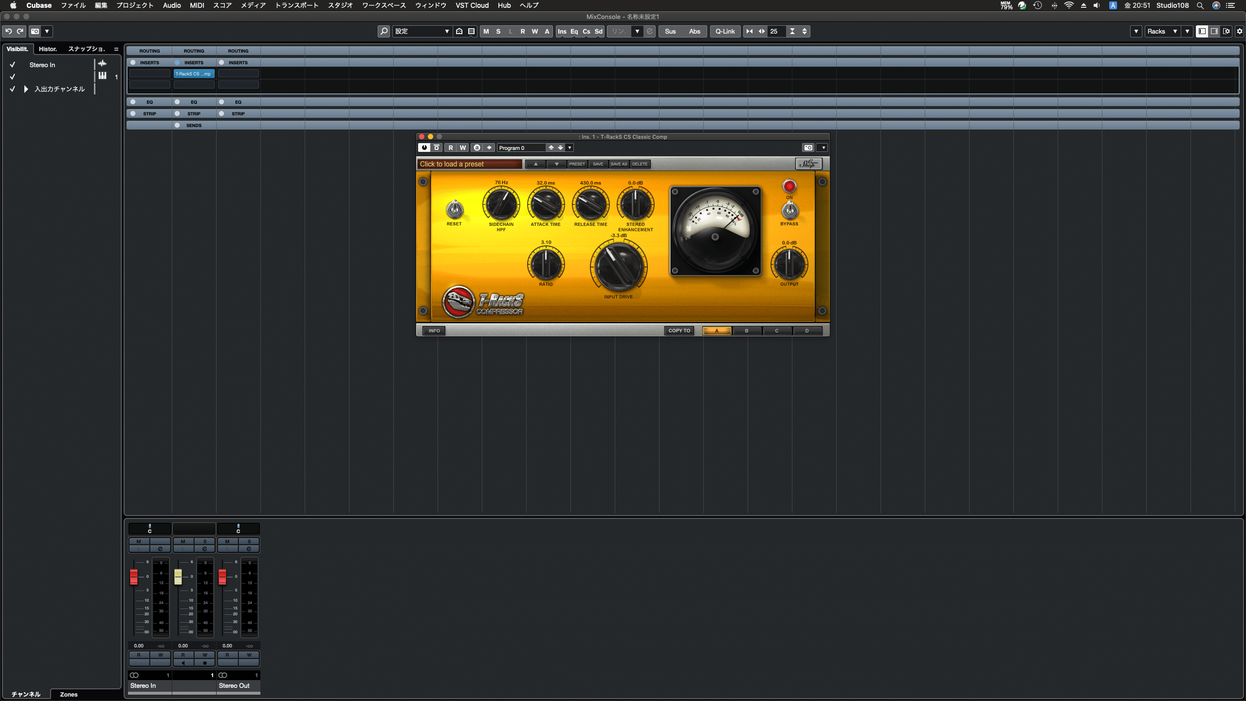 IK Multimedia / T-RackS CS Classic Comp｜J．@Studio108