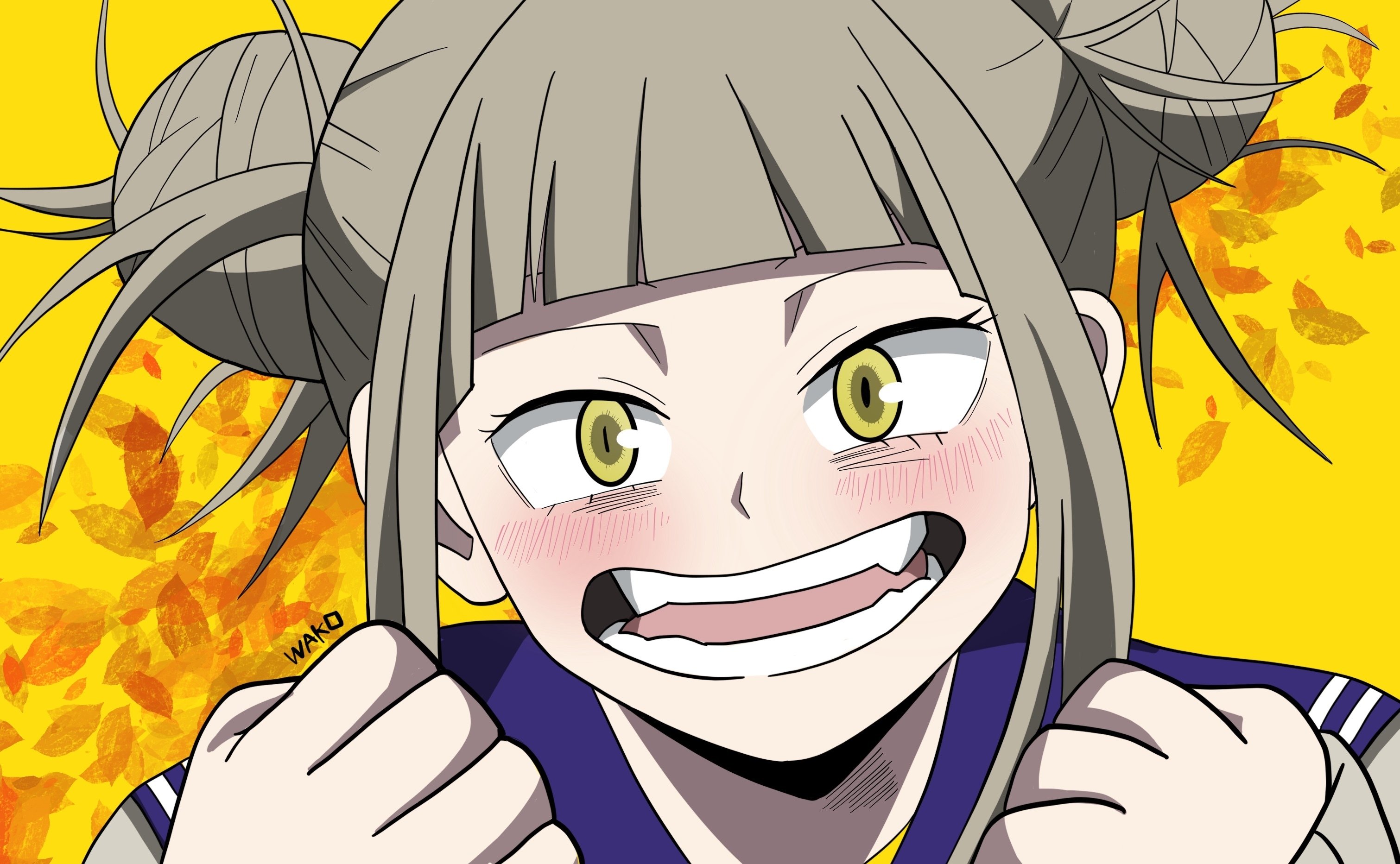 僕のヒーローアカデミア トガヒミコ描いてみた!|wako|絵を描く&ガジェットが大好きな人