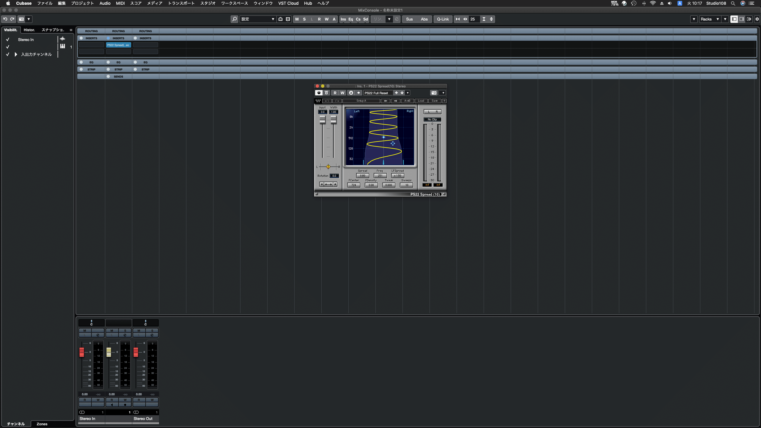 Waves / PS22 Spread(10) Stereo｜J．@Studio108