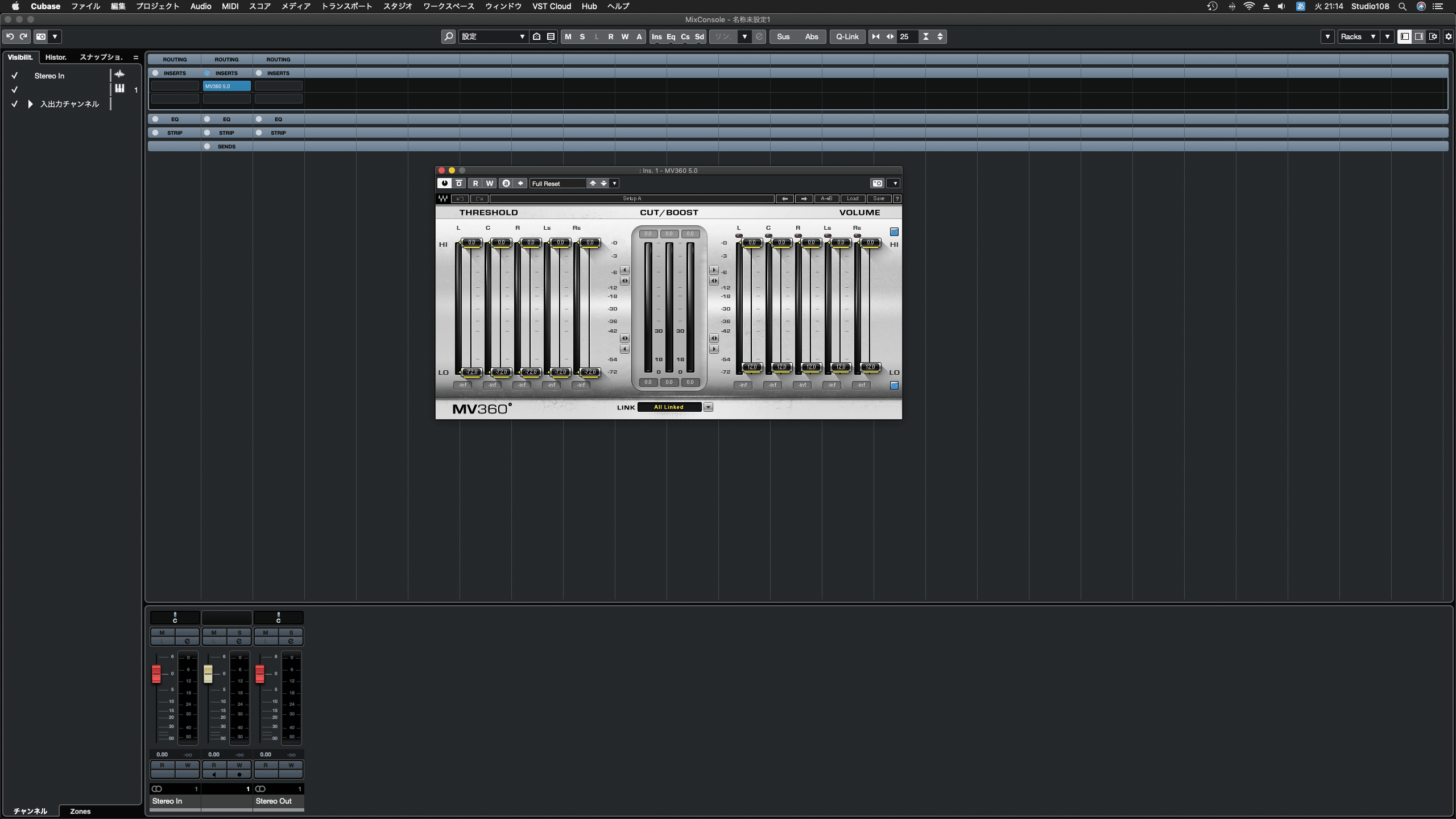 Waves / MV360° Surround Compressor 5.0｜J．@Studio108