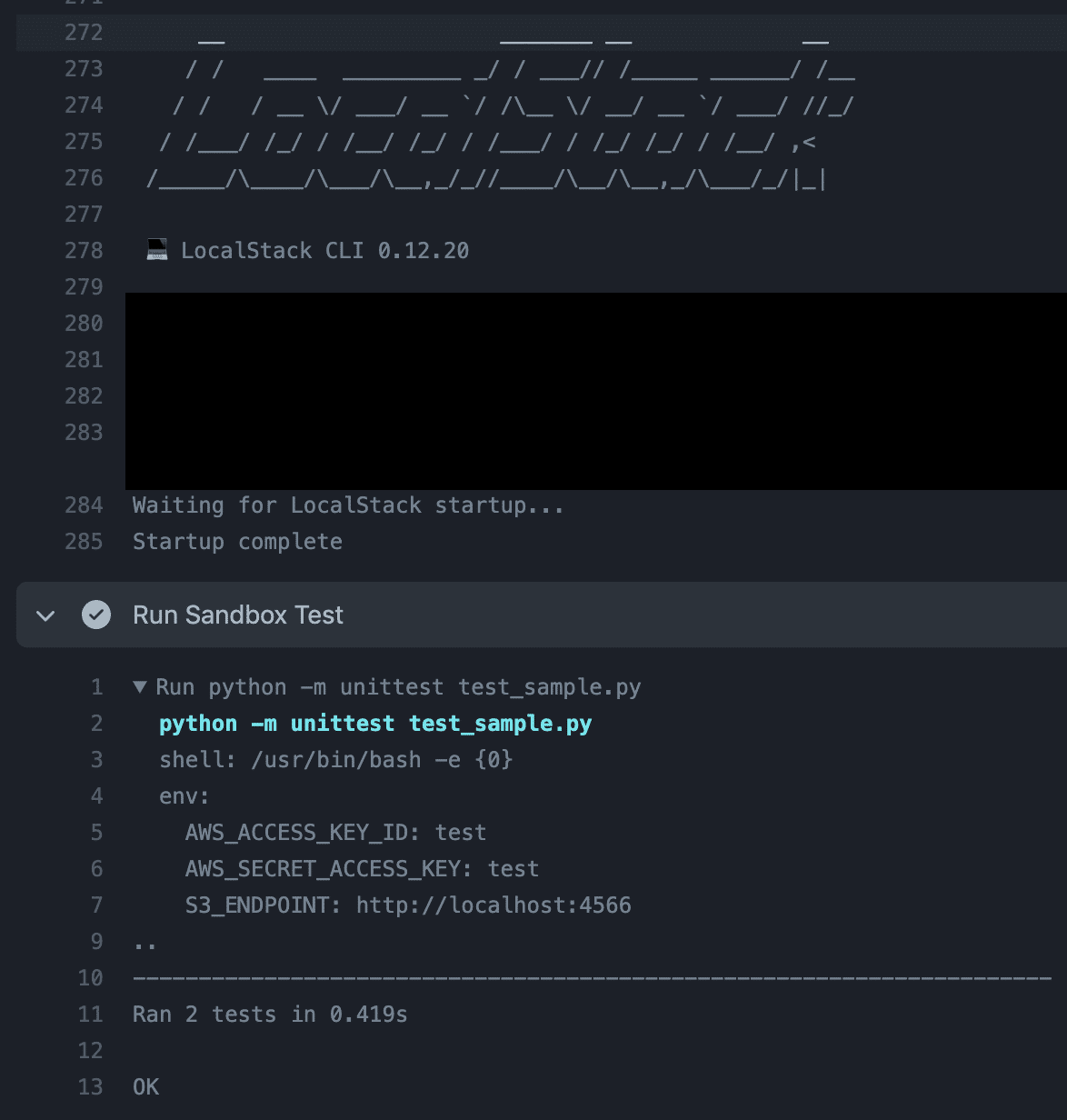 GitHub ActionsでLocalStackを動かしてみた｜Dentsu Digital Tech Blog