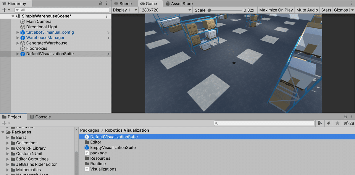 Unity Robotics Hub 入門 (8) - Visualizations Package｜npaka
