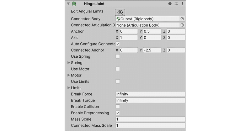 UnityのJointの使い方｜npaka
