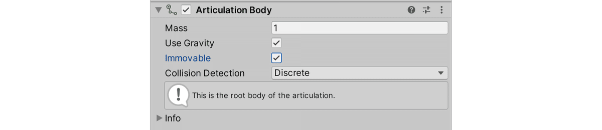 UnityのArticulationBodyの使い方｜npaka