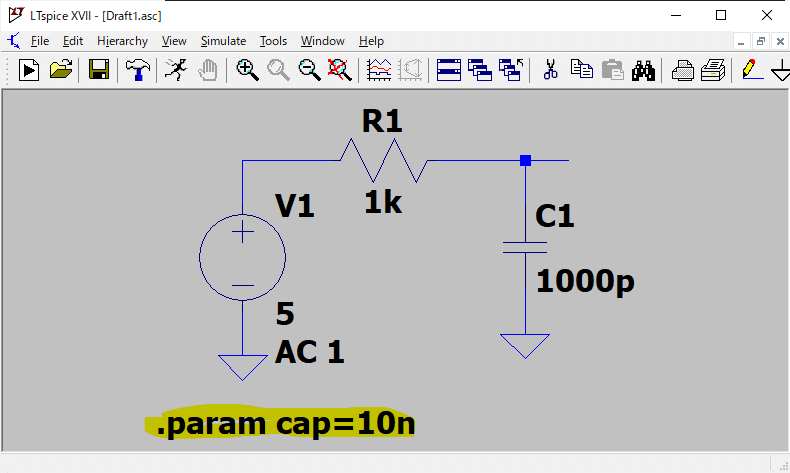 LTspice .param構文の活用①｜elmore