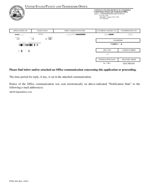Corrected Notice of Allowability｜Takashi Koike