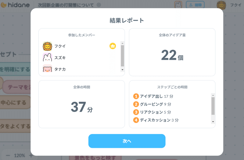 【使ってみた】hidane～新しいブレストツール｜keita
