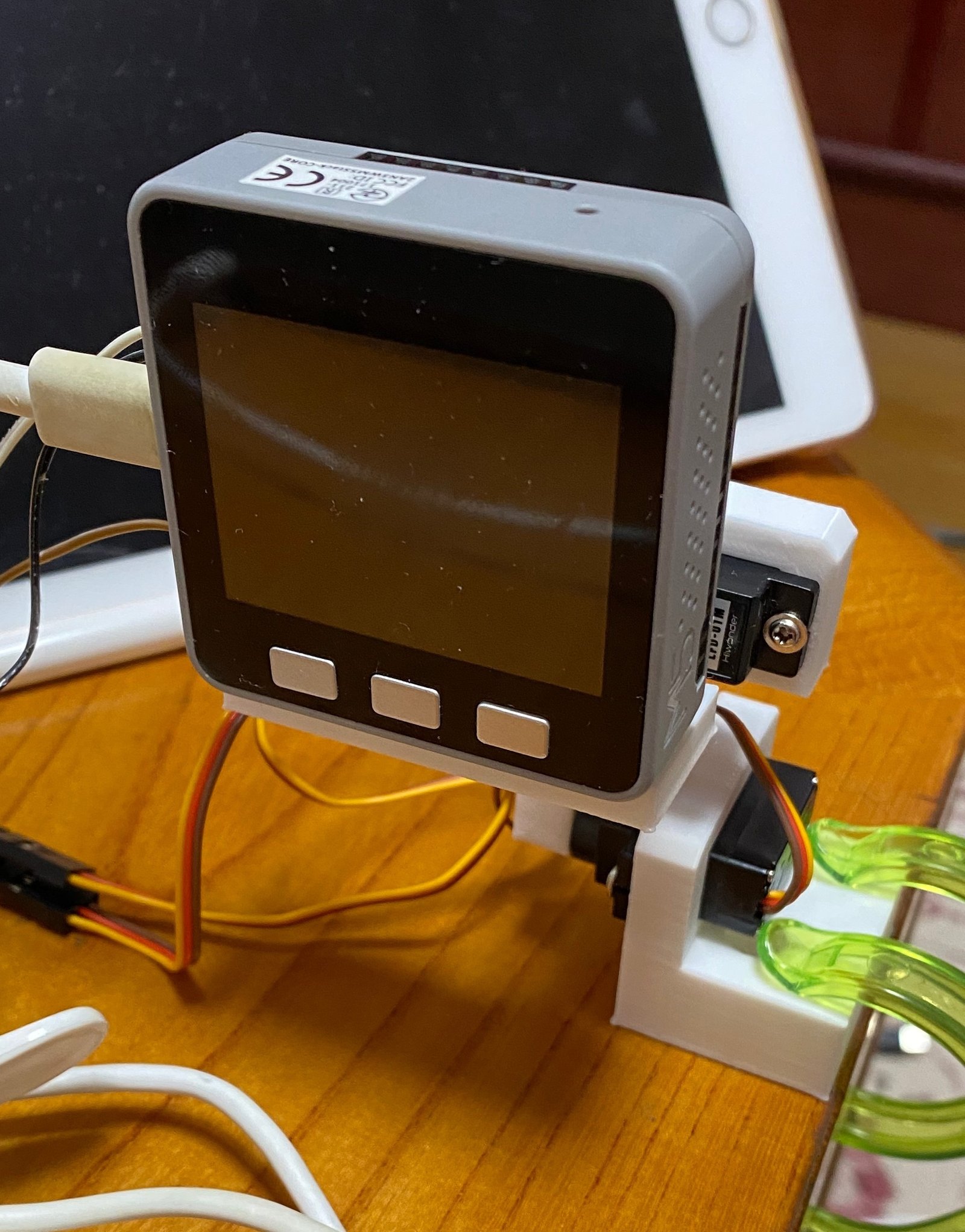 M5stack IMU + servo motor（その2）｜coderdojoisehara