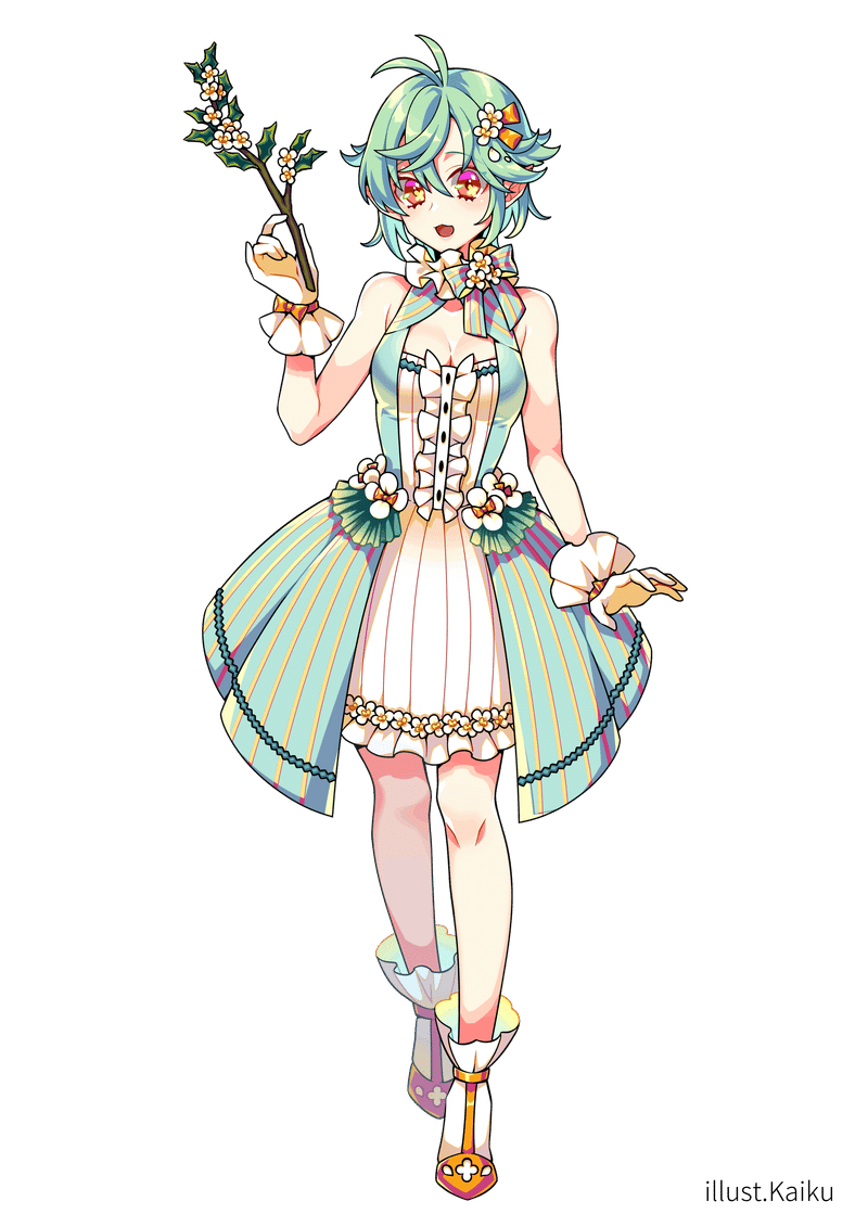 Hiiragi Yuki's UTAU release in English Description｜聖藍水月