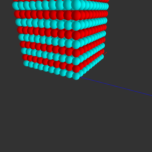 Processing で結晶構造をモデル化｜creativival