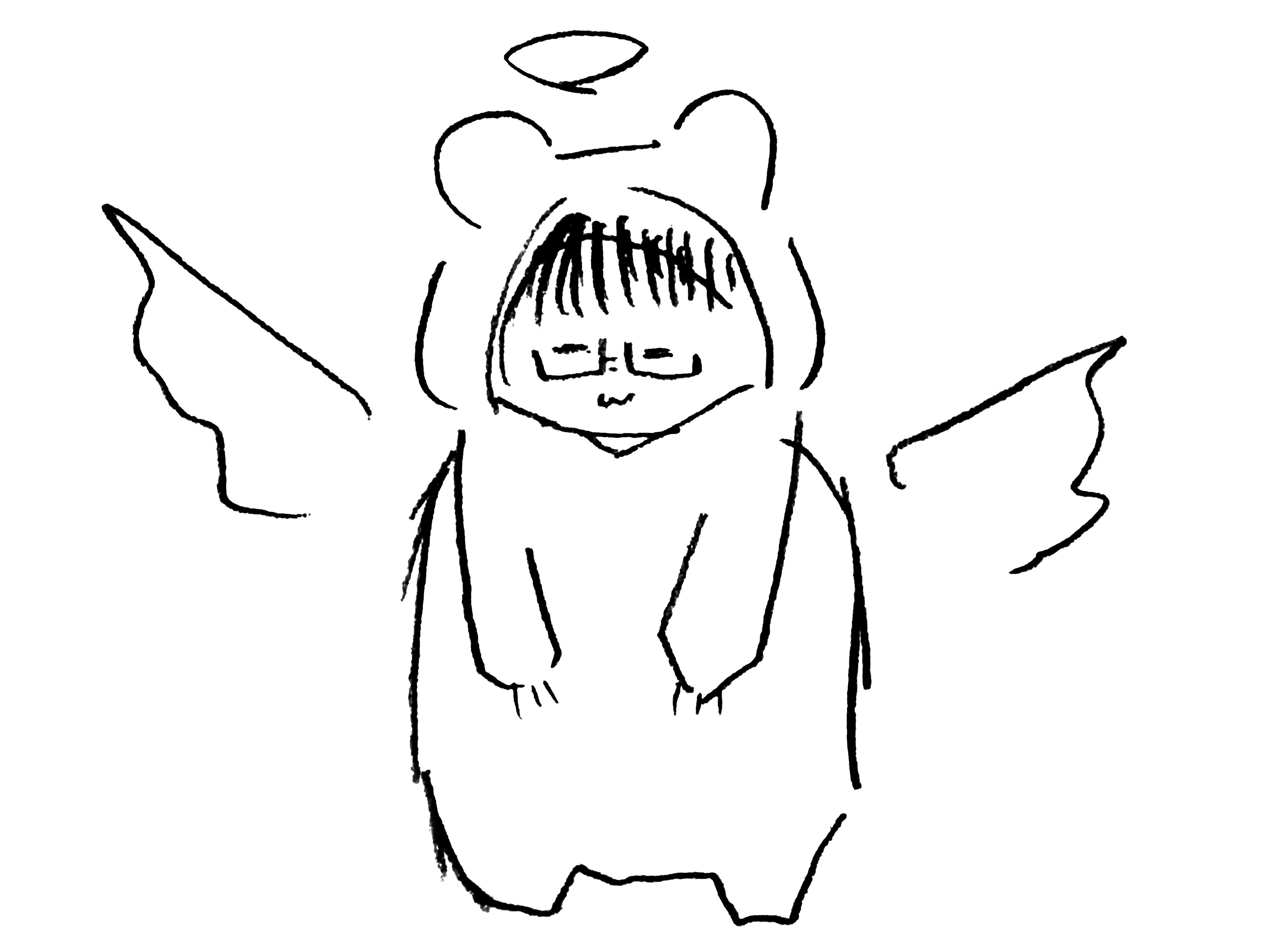 華夜さん作 着ぐるみを着た僕(らしい)｜haroharo821