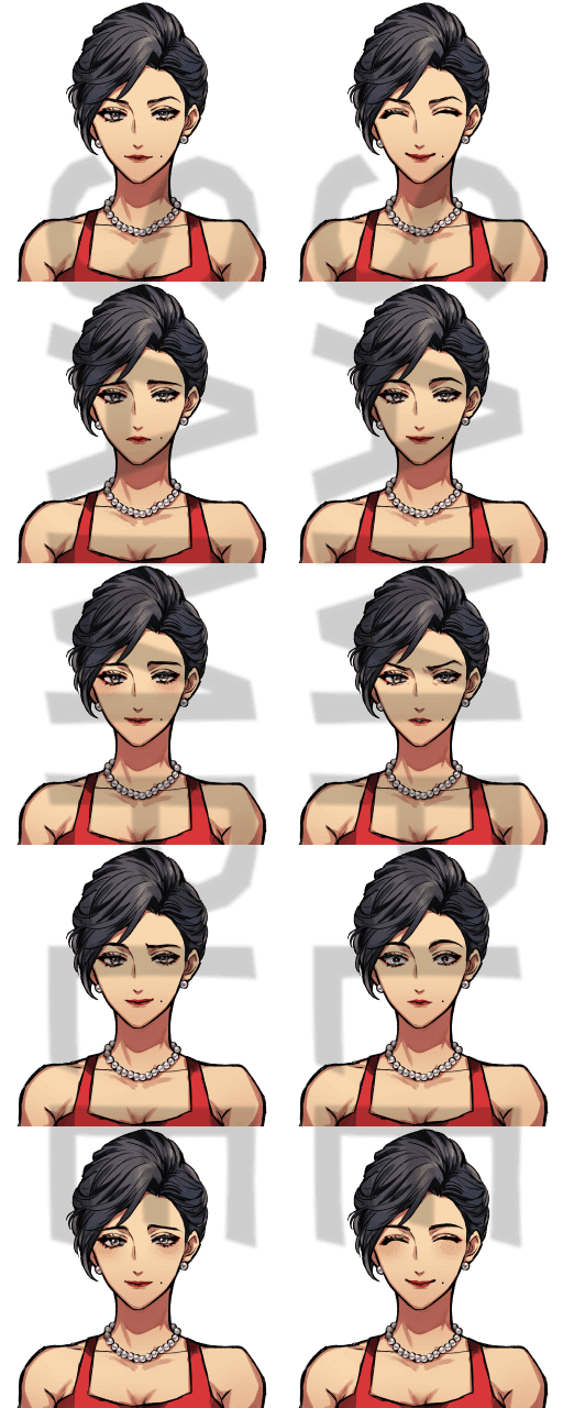 「Stardew Valley」SVE-Olivia/Victor Portrait｜ひつじ