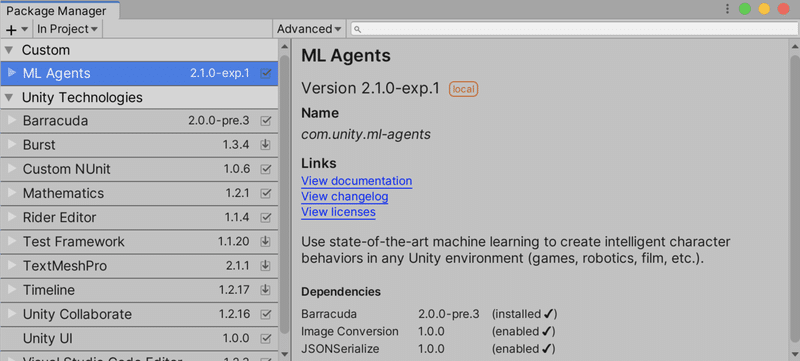 Unity ML-Agents Release 19 のチュートリアル｜npaka