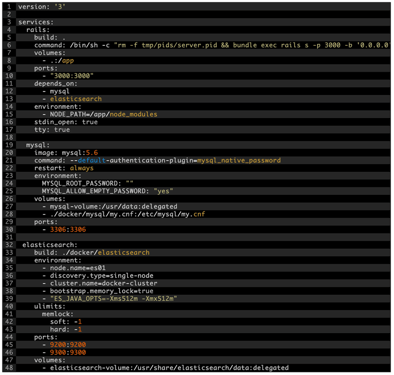 開発エンジニアブログvol.1【M1 Mac】Docker開発環境を整える（Ruby on Rails, MySQL, Elasticsearch）｜冒険社プラコレ 広報