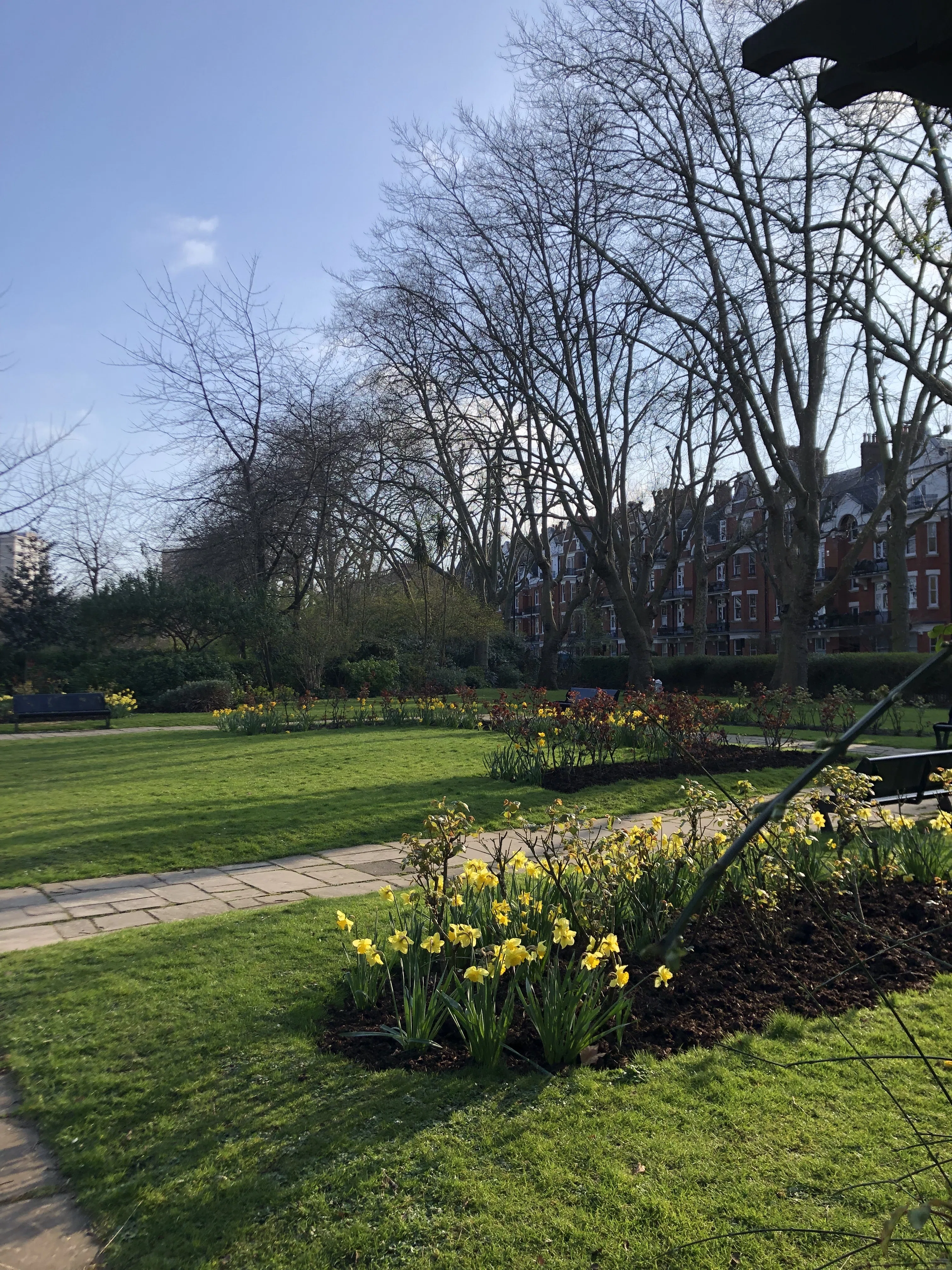 UK photos - Paddington Recreation Ground on Spring Sunday morning ...