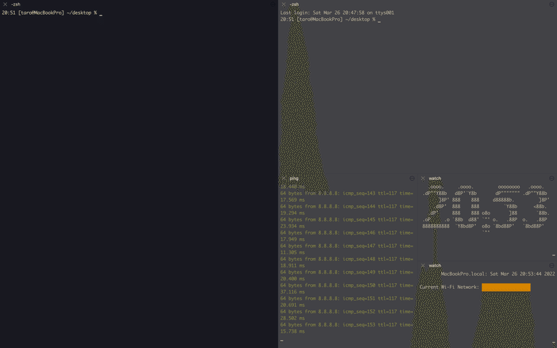 iTerm2 APIを使う ~画面分割&コマンド実行~｜Soichiro｜note