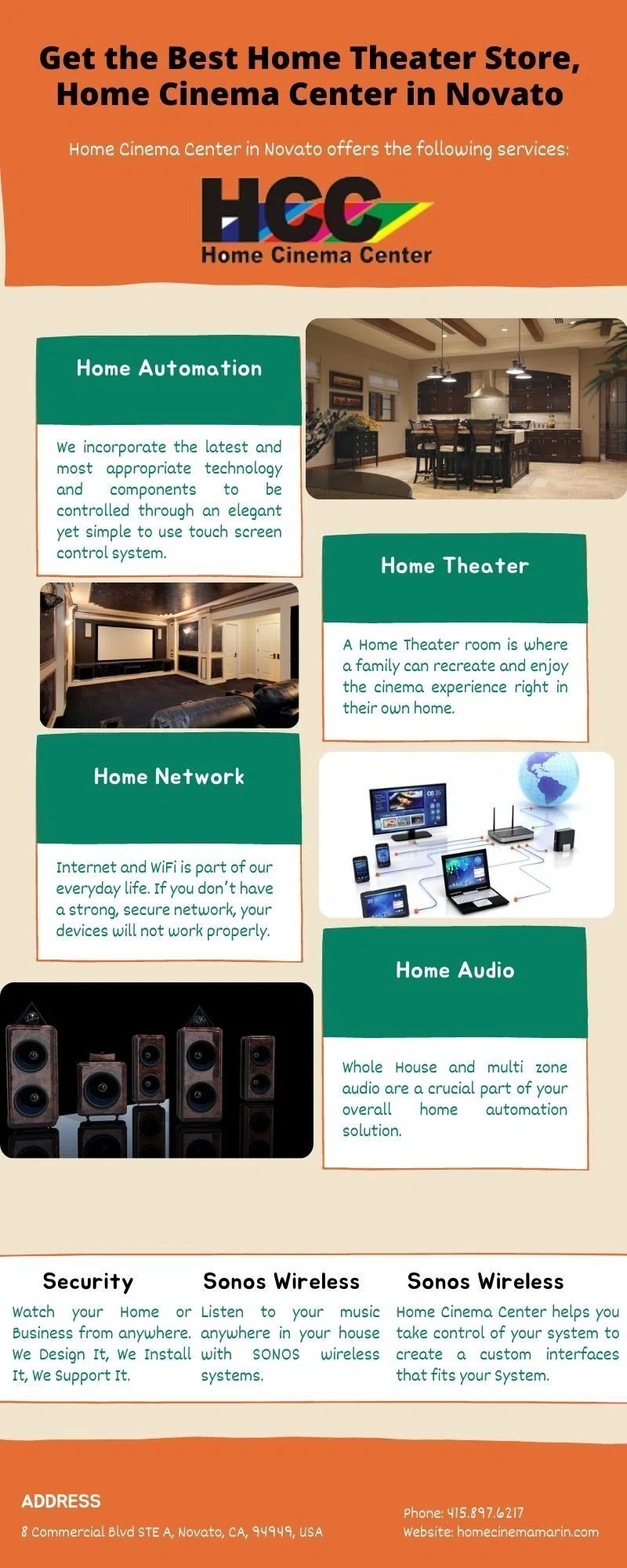 Get the Best Home Theater Store, Home Cinema Center in Novato｜Home ...