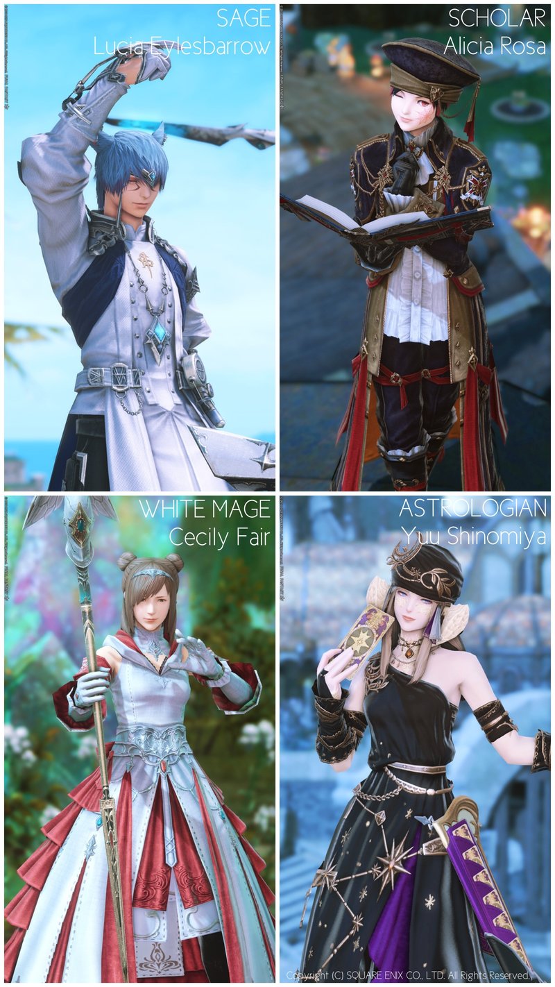 FF14 Close in the Distance Bard Performance × Artifact armor｜LuciA