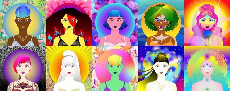 Women Of The Sun新作出ました＆祝“Volume Traded1“を1ヶ月半で達成！｜SHIBU｜note