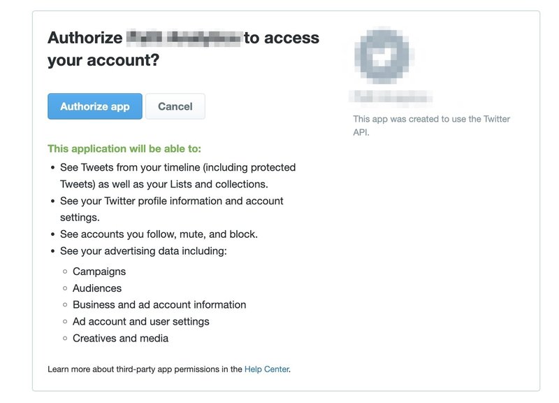 1. Twitter OAuth 1.0aで連携アプリを認証する方法（Twitter Ads API）｜村馬賢介
