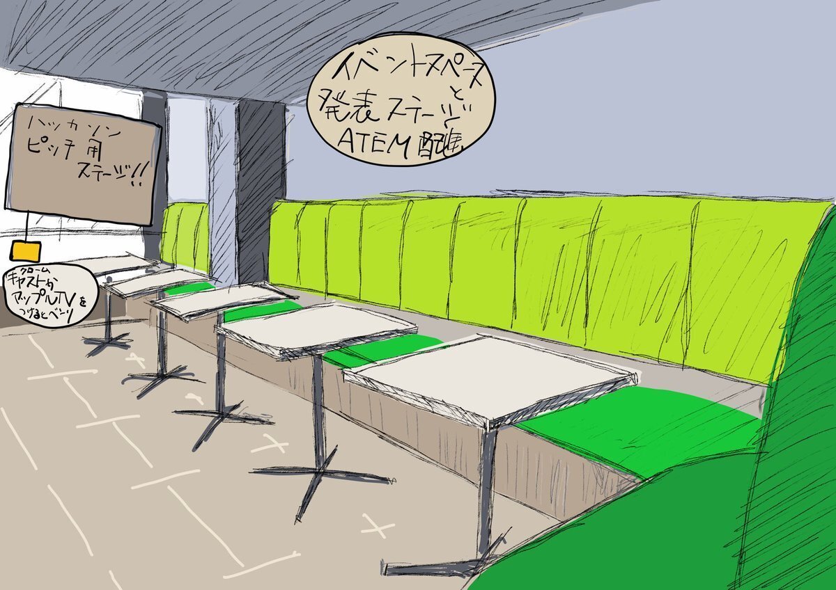 配信設備付きワークショップルーム｜eiichirho_inui