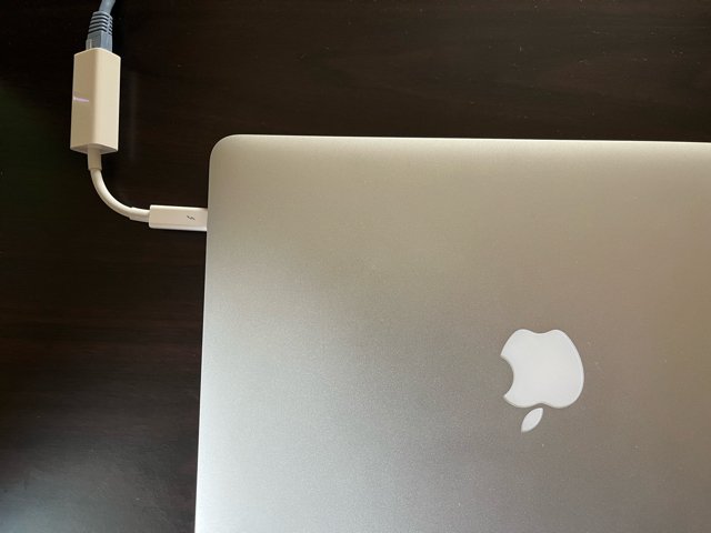 Apple アップル Thunderbolt - ギガビットEthernetアダプタ A1433｜charu_mobile