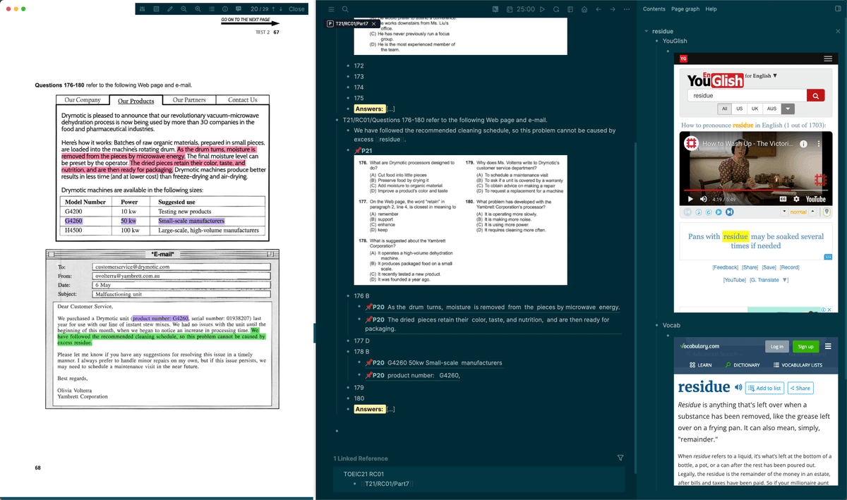 Logseq+TOEIC既出 = さぁ、TOEIC学習の新次元へ｜Sangmin Ahn