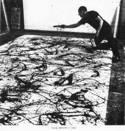 絵画歴史のイノベーション その5アクション・ペインティングの誕生｜DiO（Daisuke Oi）