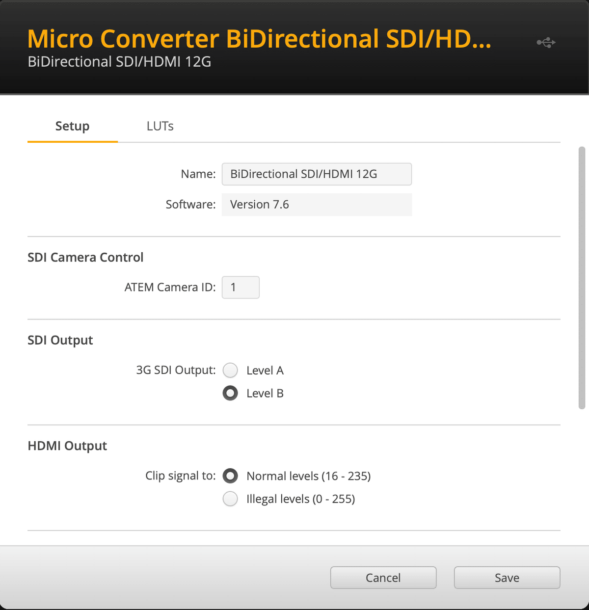 【log&Lut】BiDirectional 12GをLUT Boxとして使ってみたらトリッキーだった話｜doom