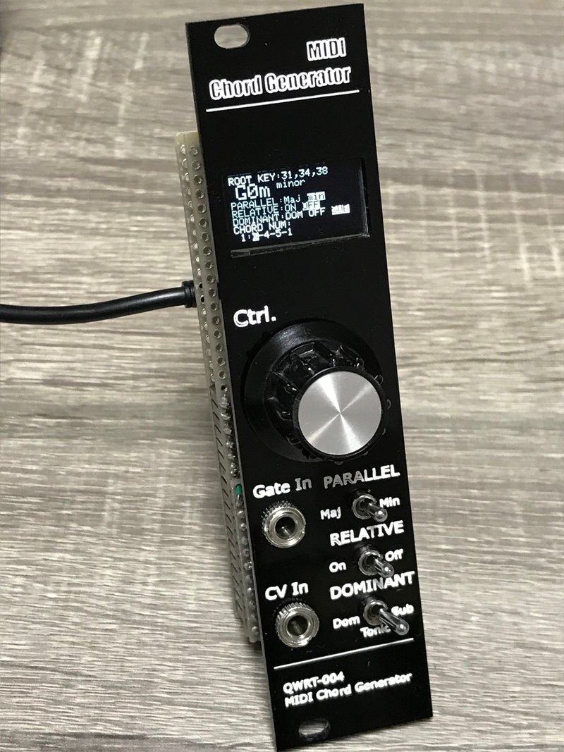 QWRT-004 MIDI Chord Generator｜qwrt IG