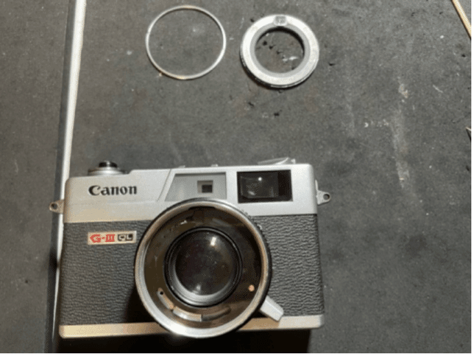 CANON CANONET G-III QL17 分解(ファインダー清掃等)|FWP_office CANON CANONET G-III QL17 分解(ファインダー清掃等)|FWP_office