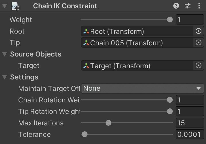 [Unity]Animation Rigging Chain IKを使う（非エンジニア）｜WeatherVane