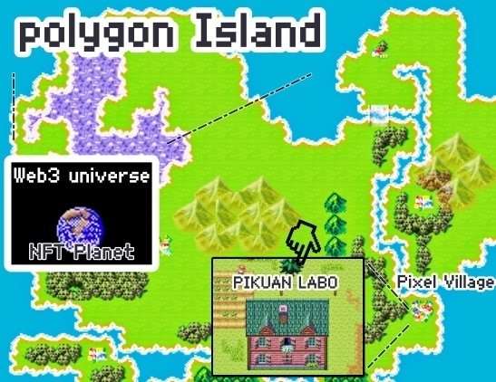 Pixel Anglers World Map｜Pixel Anglers🎣ピクアン│NFT creations