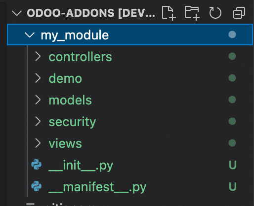 OdooでAddOnモジュールを作る(1)｜Ratty123