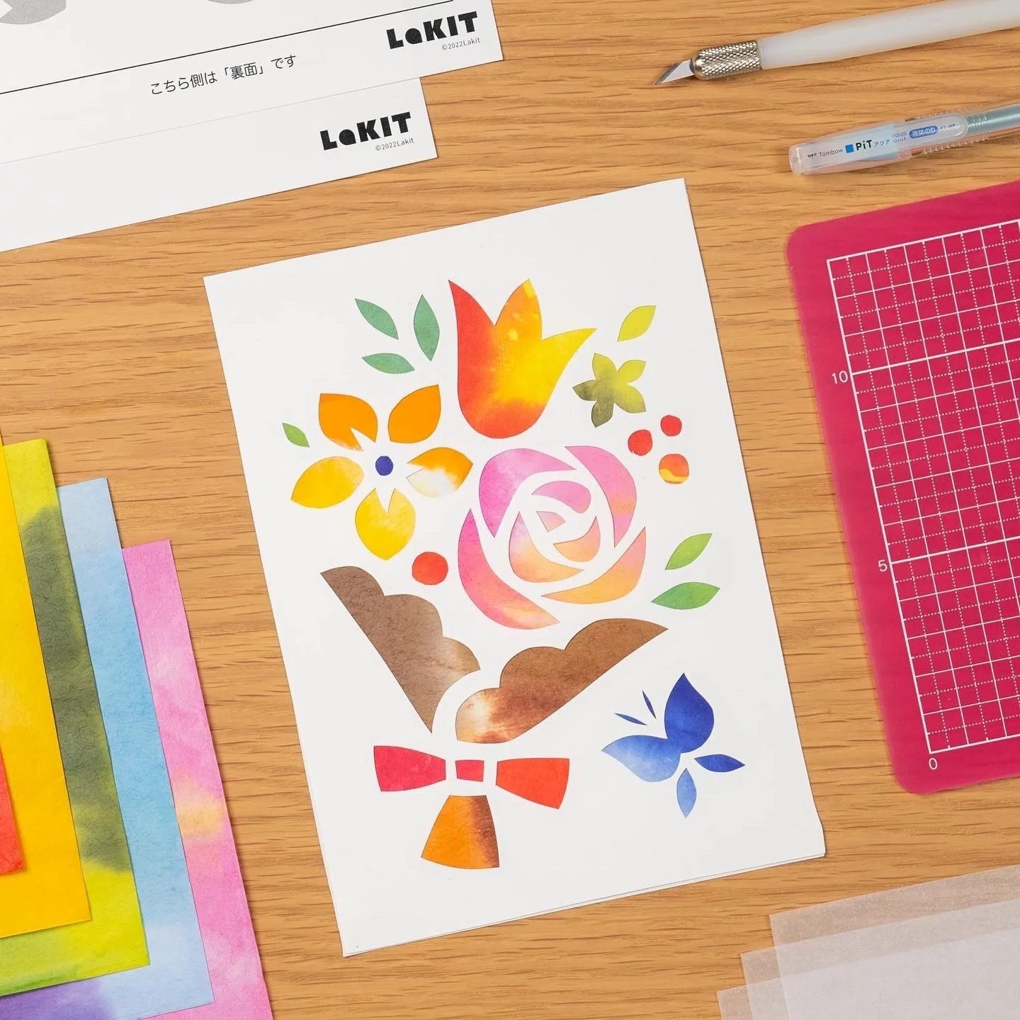 Lakitでキット付き切り絵レッスン販売スタート！ | 華色切絵 【公式サイト】