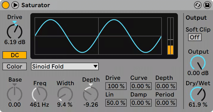 Ableton Saturatorの復習｜Hercelot