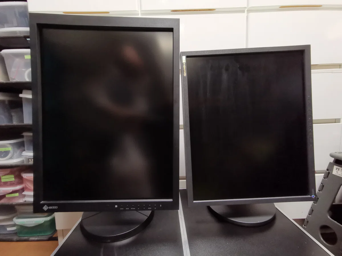 今が旬(？)の縦型モニター EIZO RadiForce MX215 - 実機初見インプレッション｜Mattaka