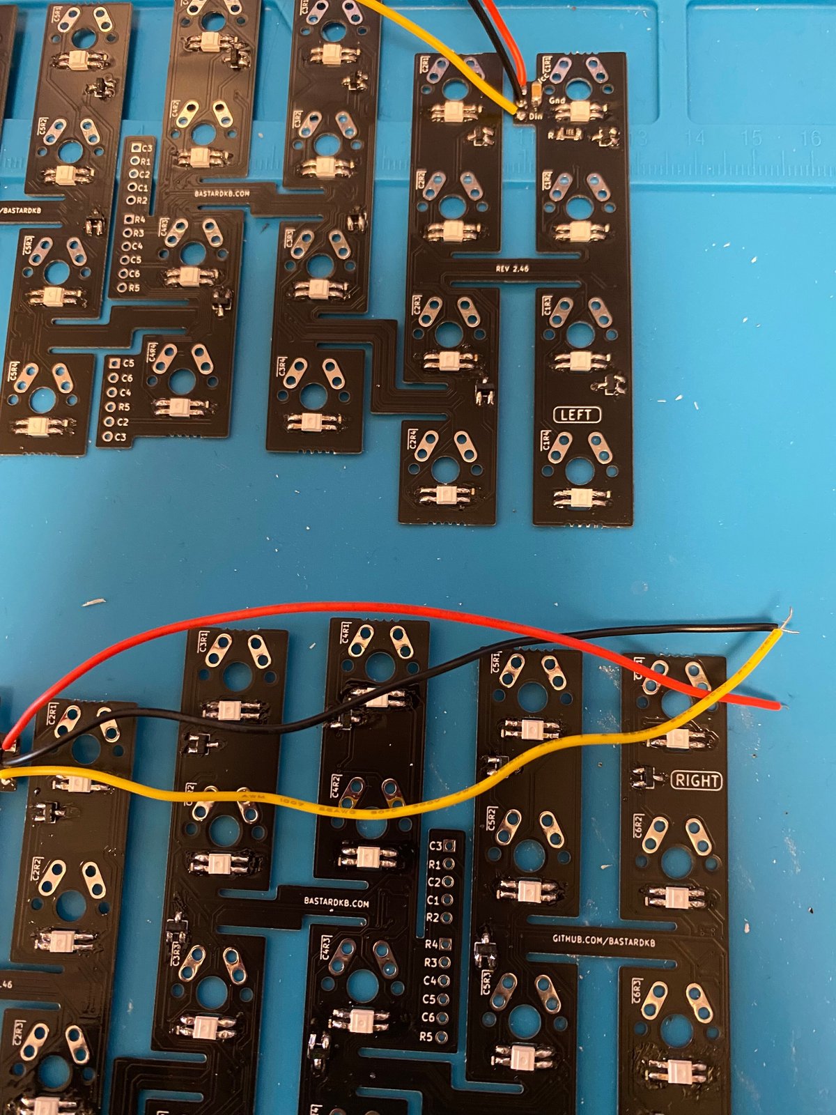 Scylla keyboard のビルド｜ぺ