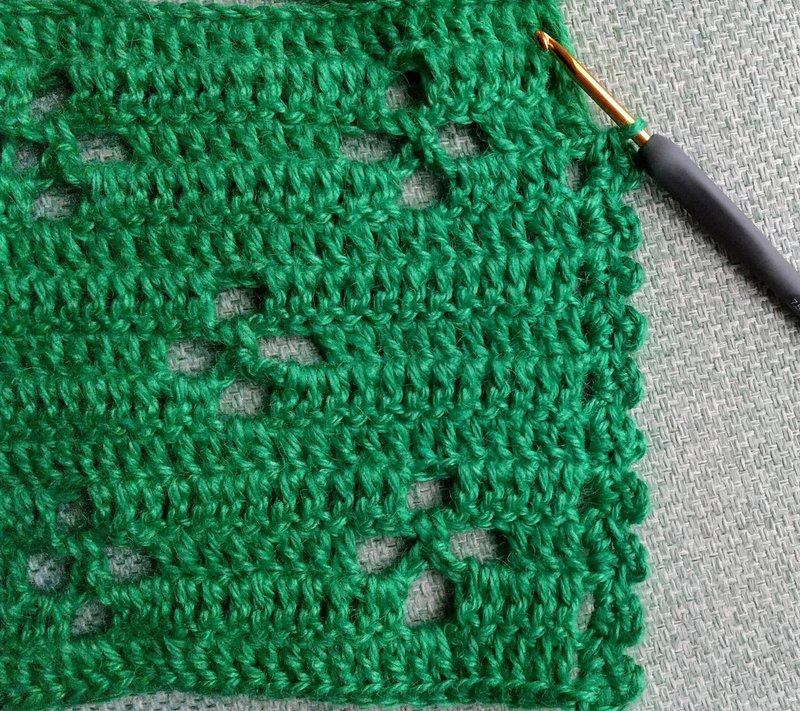 【No.9】麻のドイリー(緑色)｜tomomo_336