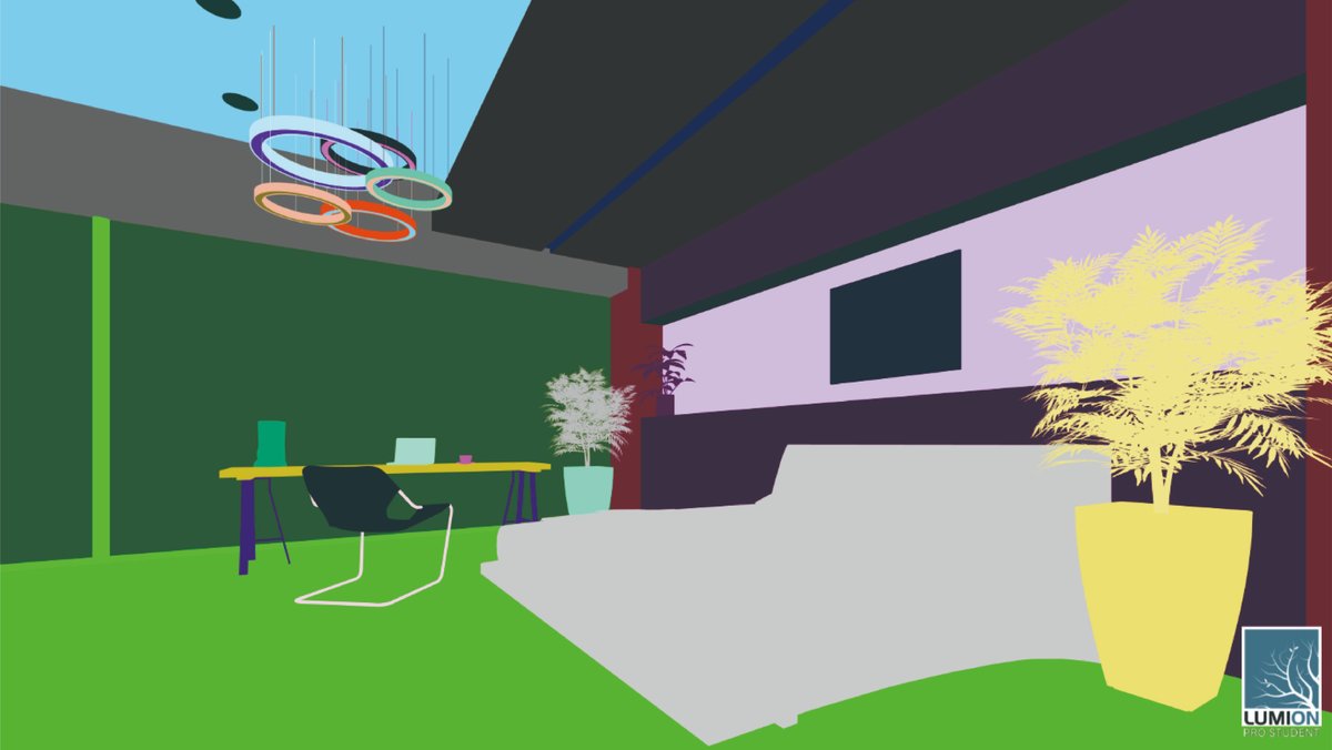 建築パースの作り方【レンダリングからPhotoshop】｜Mitsuki Nakamura(あさぎ)