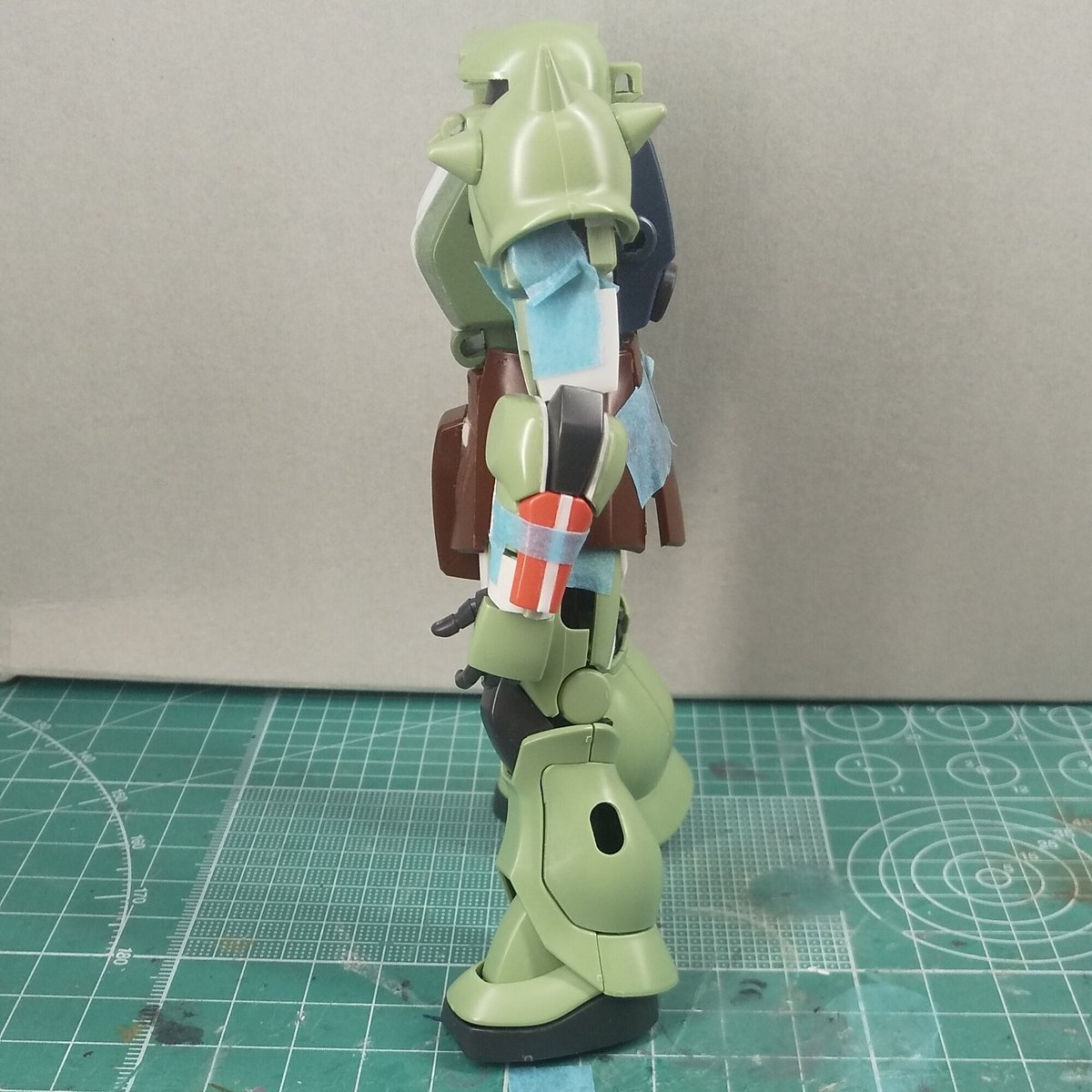 HGUCザク 作業メモ｜dai_mokei