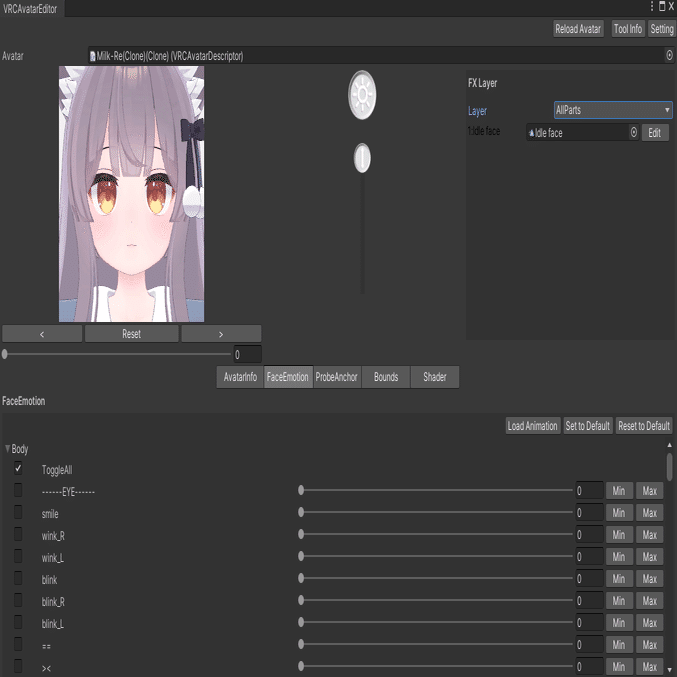 Write Defaultsが淘汰されそうなのでとりあえずの応急処置(初心者向け)[VRChat]｜Ran_kotonoha｜note
