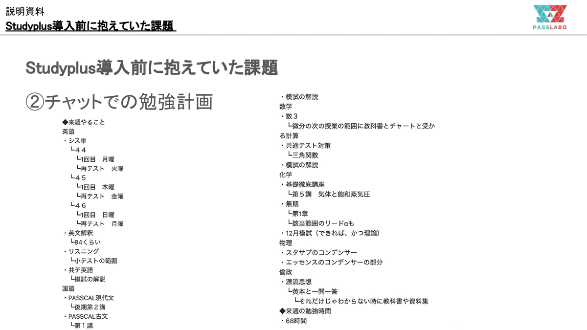 機能やイベントをフル活用！ 切っても切り離せない関係、それがStudyplus｜PASSCAL【Studyplus for School Award 2022】｜【公式】Studyplus ...