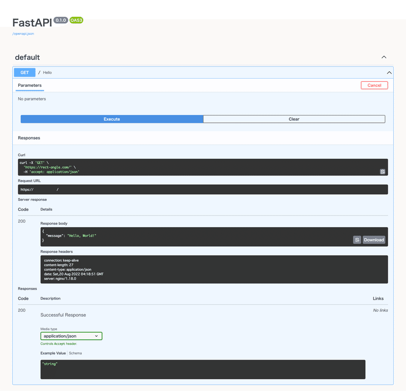 【Python】nginx+ASGI+FastAPI サーバー構築｜Hiroki Yoshii