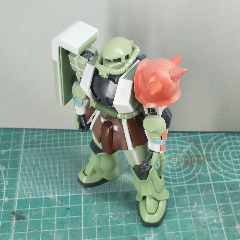 HGUCザク パイプの話｜dai_mokei