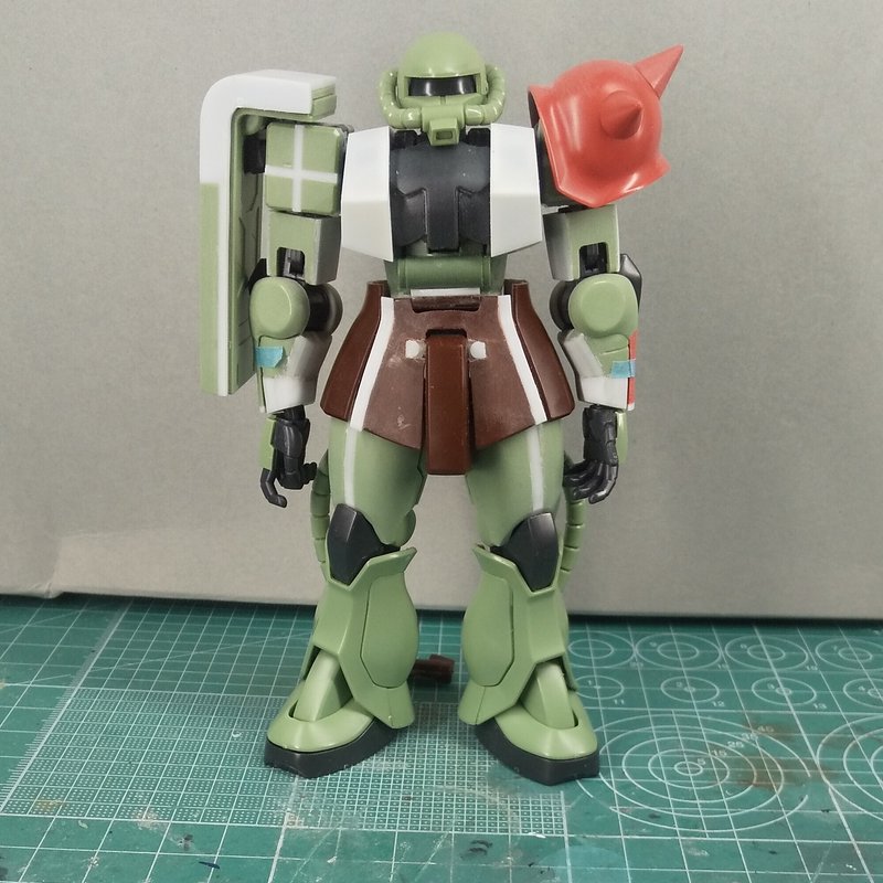 HGUCザク 胴体｜dai_mokei